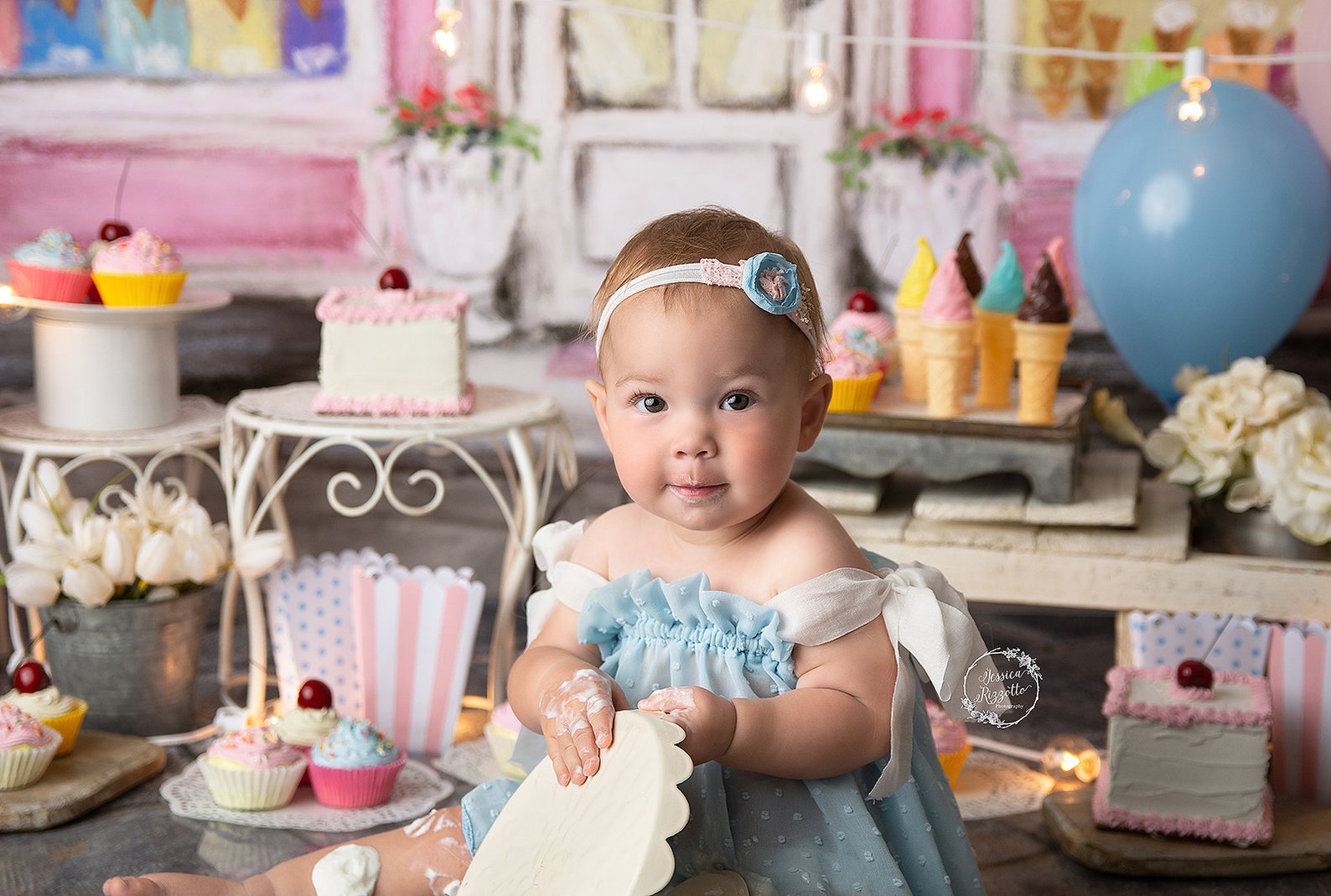 Sweets Printed Photography Backdrop Candy Shop Backdrop - Etsy