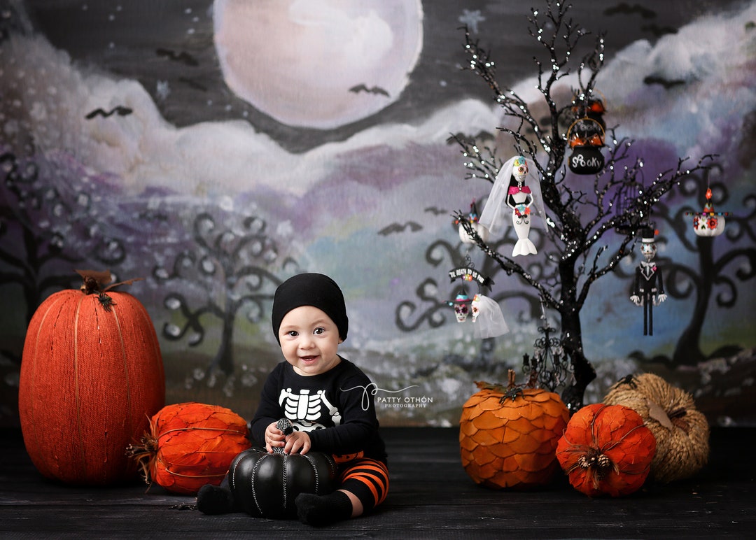 Ghoul - Halloween Photography Backdrop - Printed Photography Prop ...