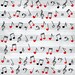 Musical Love Notes - Printed Photography Backdrop - Valentine's Day ...