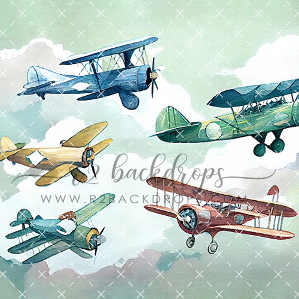 Airplane Backdrop - Etsy