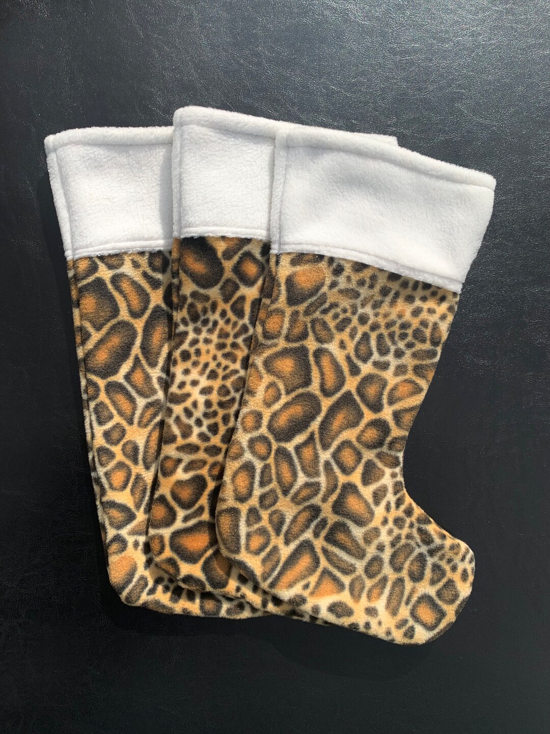 Leopard Print Stockings, Leopard Christmas Stockings, Leopard Stockings ...