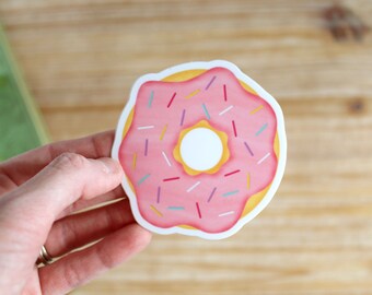 Donut sticker | Etsy