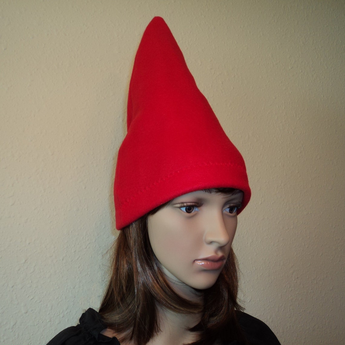 One Gnome Hat Your Choice of Red or Blue Halloween Costume - Etsy