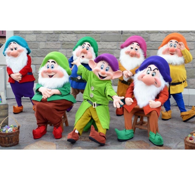 Long Stocking Caps Elf 7 Dwarf Hats for Seven Dwarves Dress | Etsy