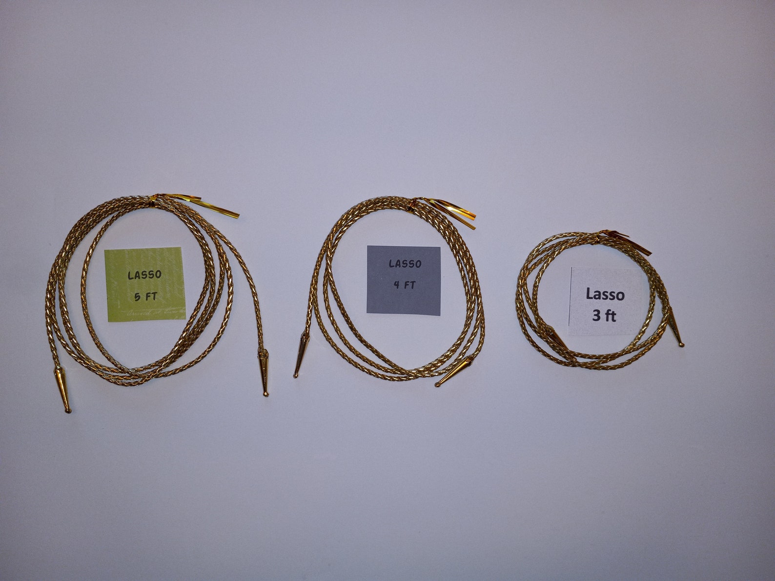 Mini Wonder Woman Golden Lasso Thin 3 Or 4 Ft Long Great Etsy