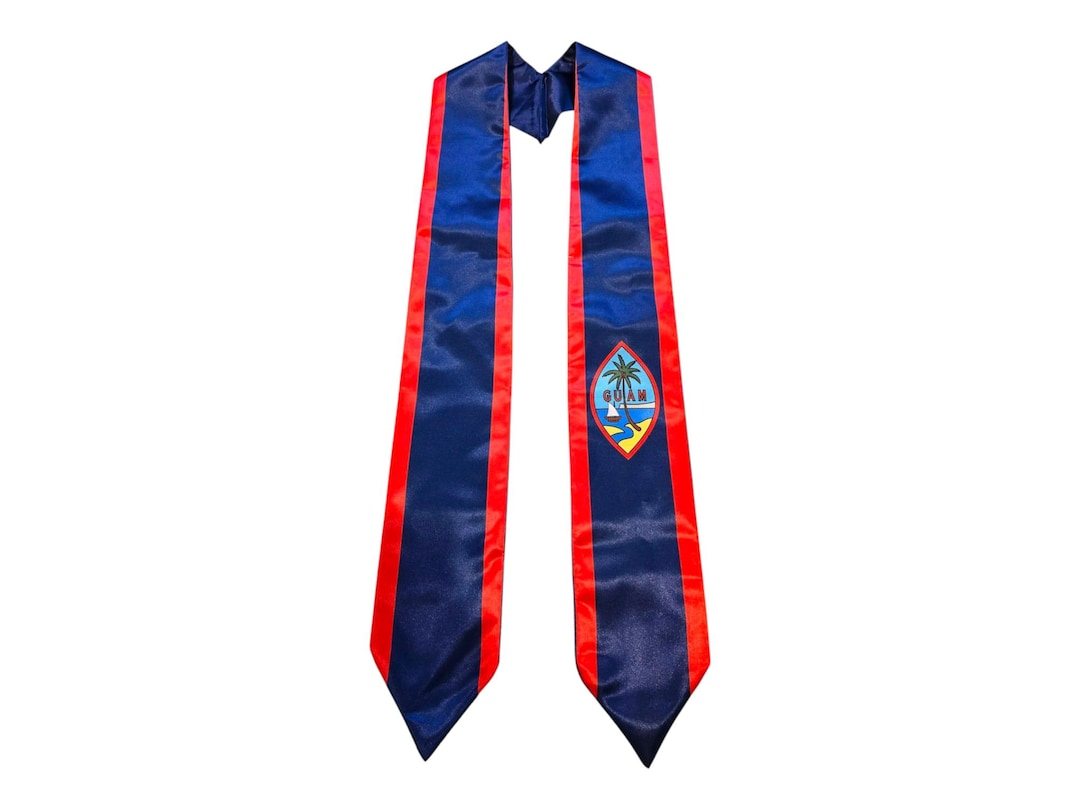 Guam Flag Graduation Stoles/sash - Etsy