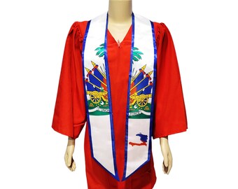 Haiti Stole Graduation - Etsy