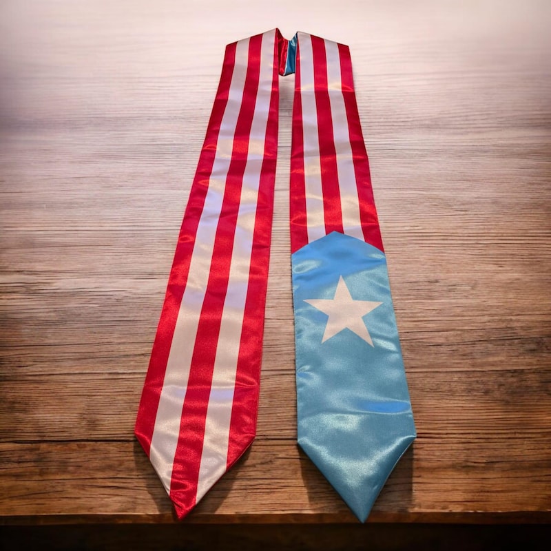 Graduation Flag Stole Svg - Etsy