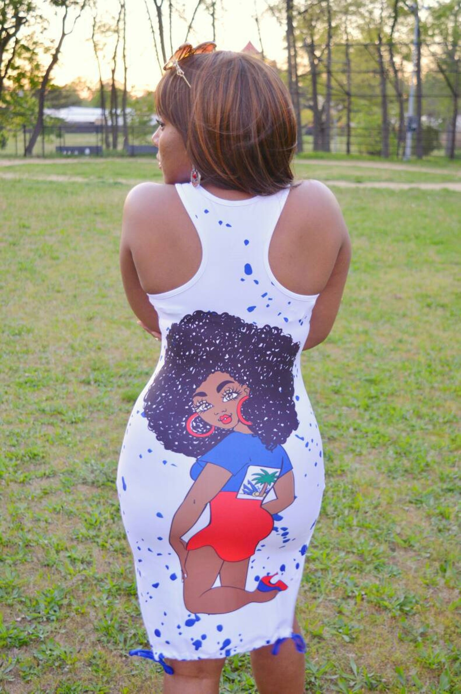 Little Miss Haiti Bel Cherie White Haiti Dress | Etsy