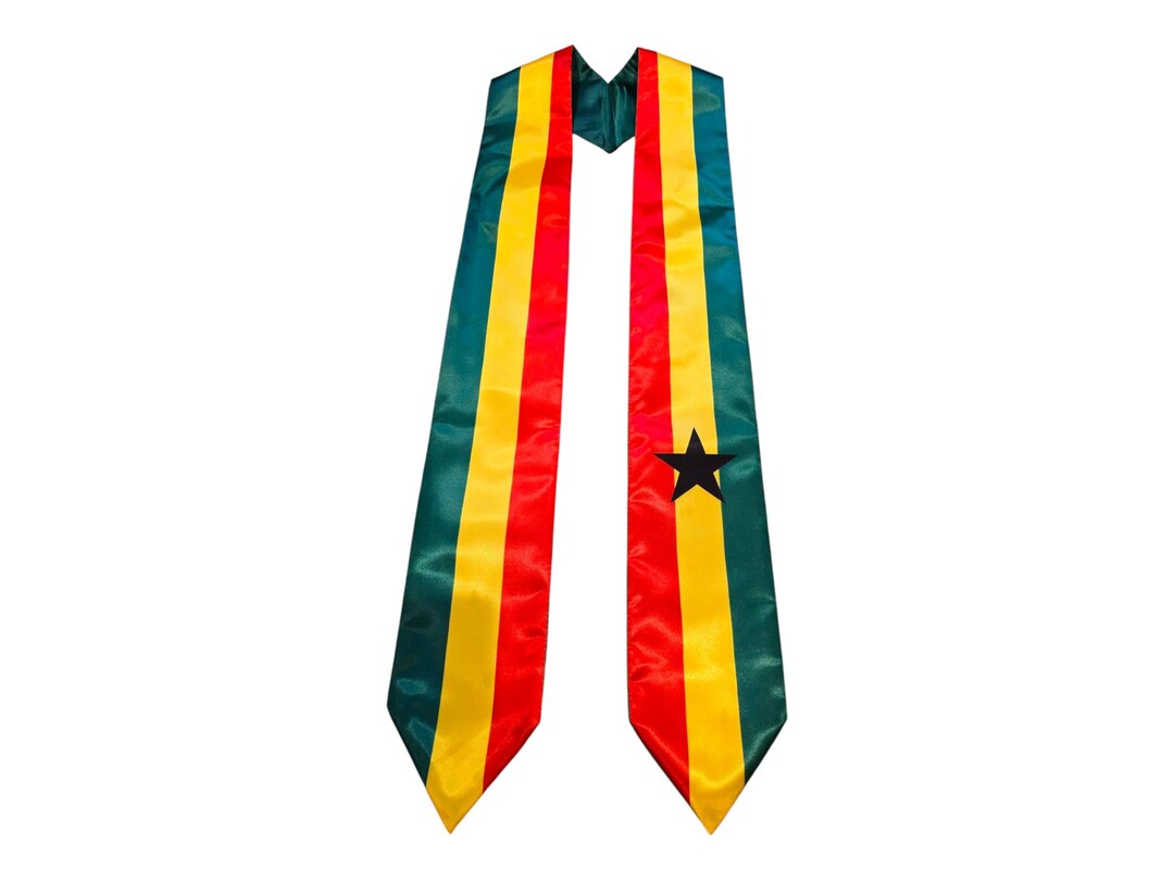 Ghana's Flag Graduation Stoles/sash - Etsy