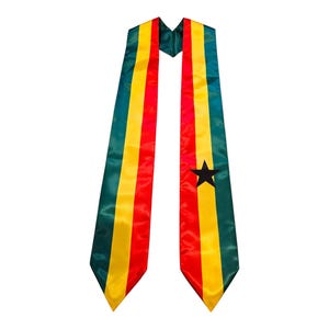 Ghana's Flag Graduation Stoles/sash - Etsy