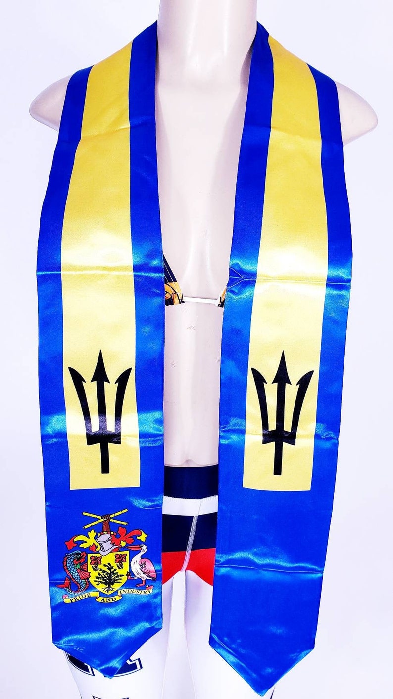 Barbados Graduation Stoles/sash - Etsy