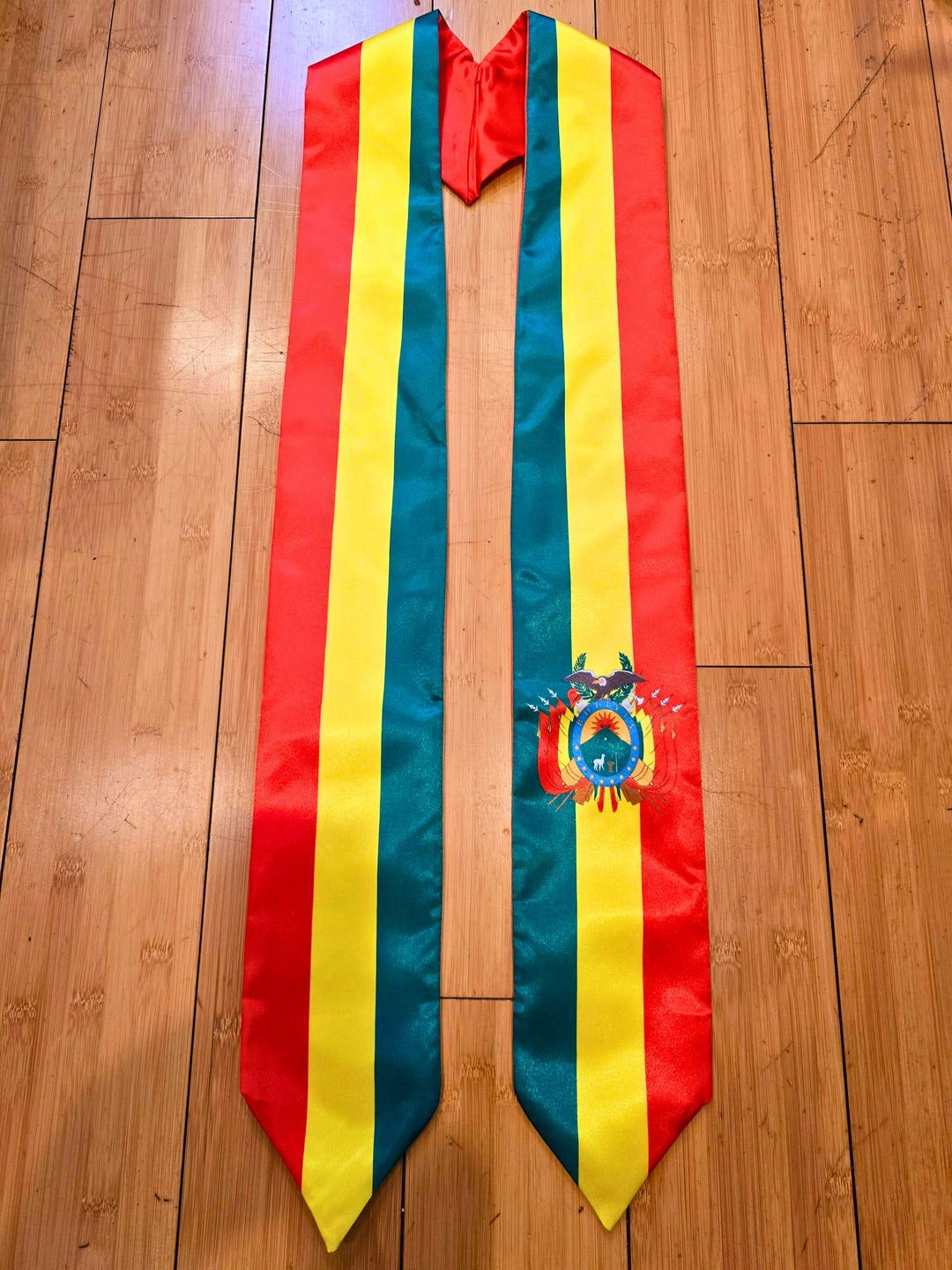 Bolivia Flag Graduation Stole - Etsy