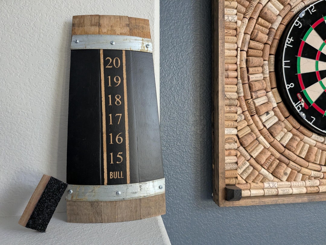 Darts Cricket Chalkboard Scoreboard and Eraser - Etsy