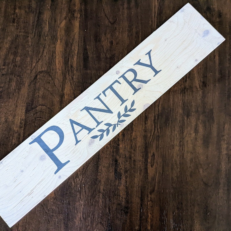 Rustic Pantry Sign - Etsy
