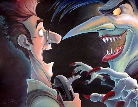 22in X 28in Original Acrylic Egon Spengler / Ghostbusters / - Etsy