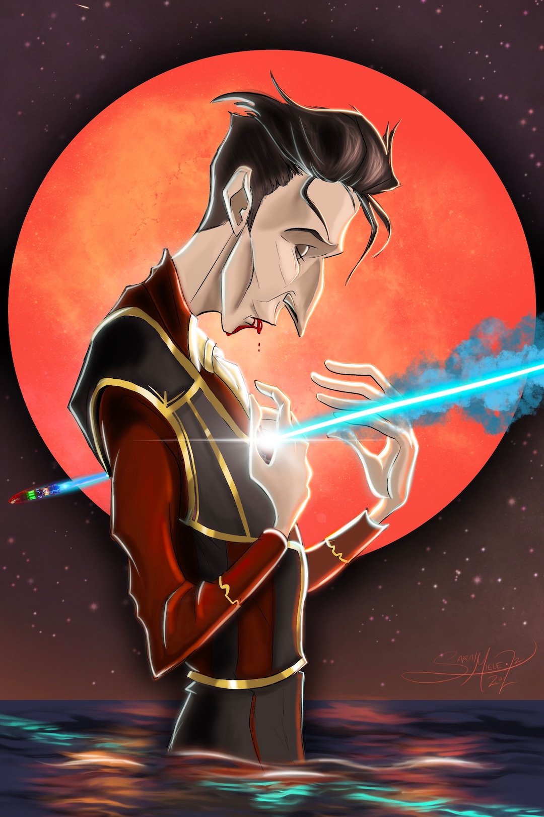 PRINT 16” X 24” Silco “for Love”/ Arcane / Poster Print / Digital Art ...