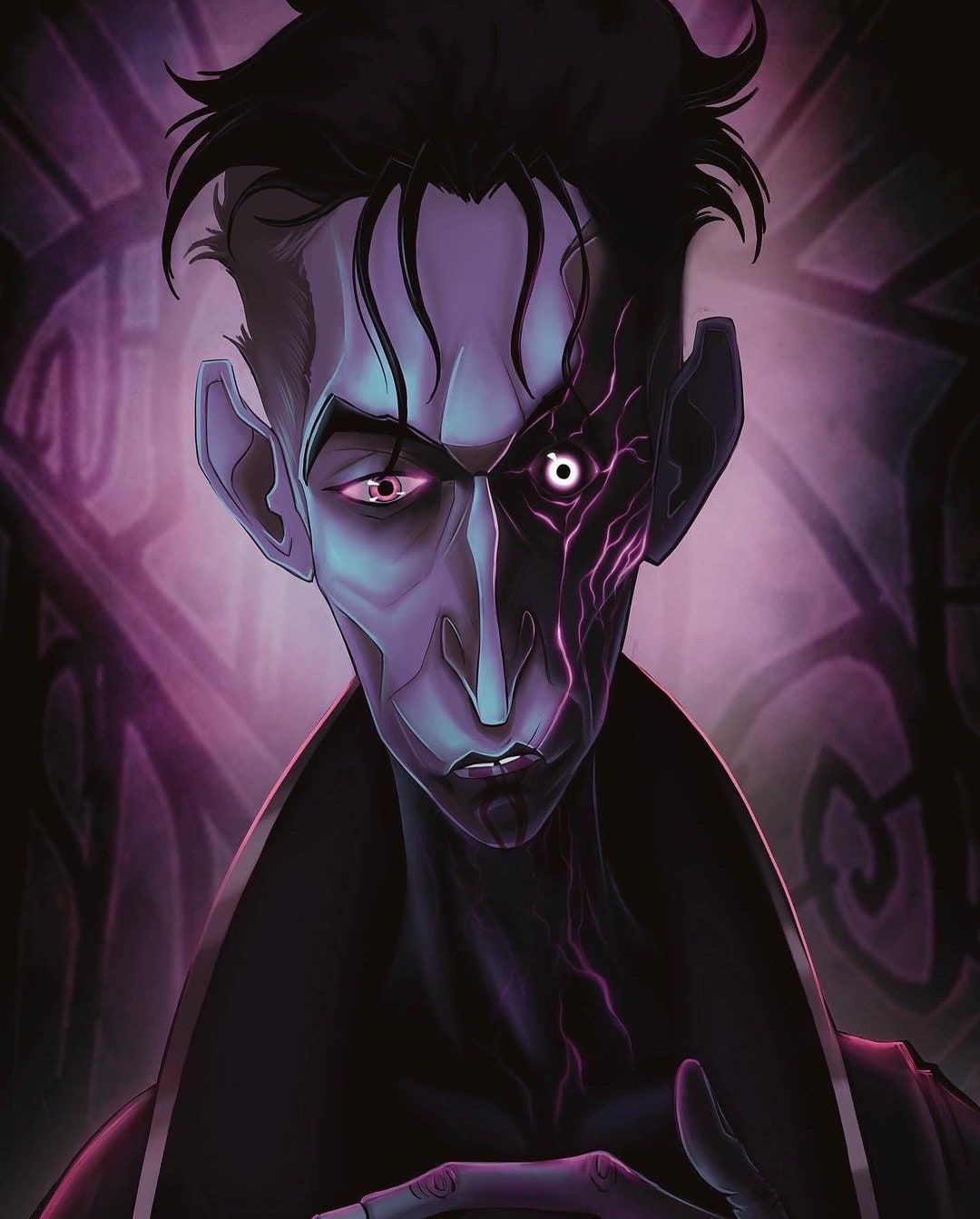 12” X 24” PRINT Silco From Arcane “unfinished Business”/ Poster ...