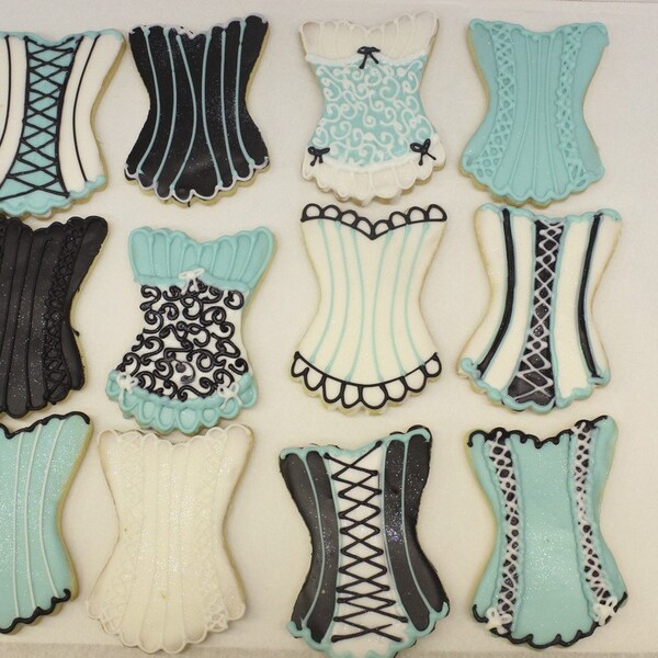 Corset Cookies - Etsy