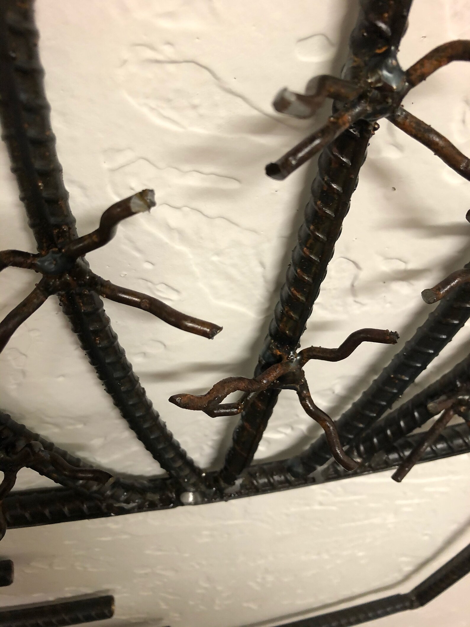 Rebar Art, Cactus Metal Art, Metal Wall Art, Metal Abstract Art - Etsy