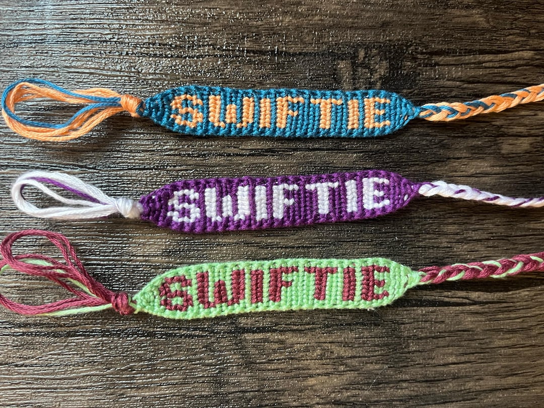 Custom Swiftie Friendship Bracelet! - Etsy
