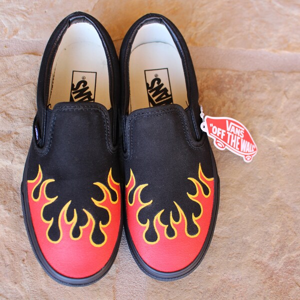Flame Shoes - Etsy