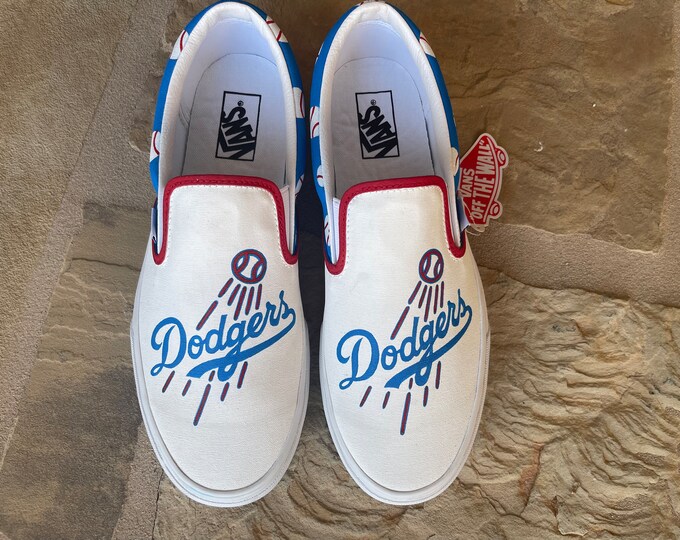 Hand Painted Shoes - L.A. Dodgers Baseball Los Angeles Dodgers Baseball ...