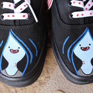 Hand Painted Shoes Marceline Adventure Time - Etsy
