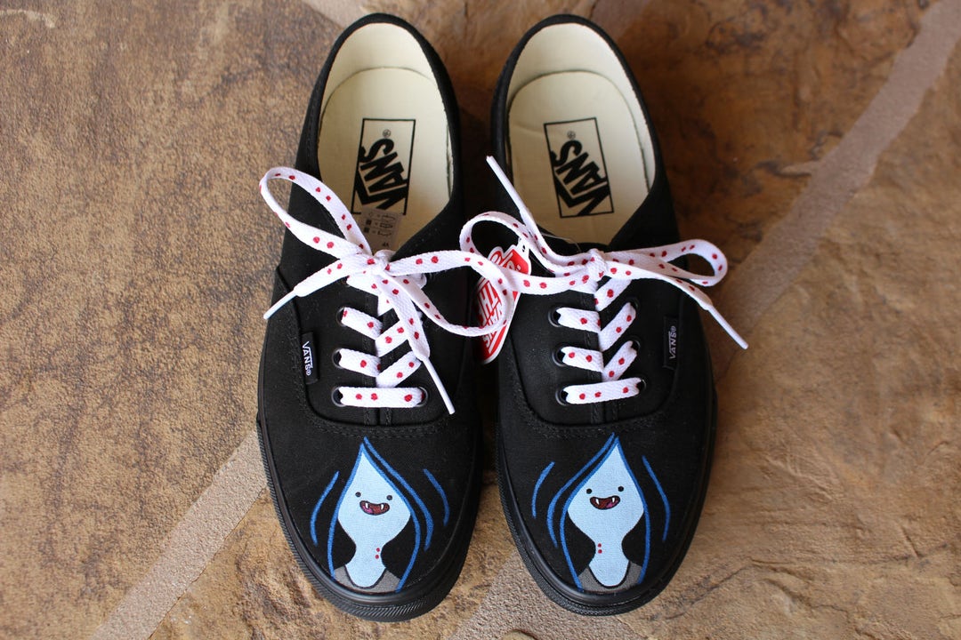 Hand Painted Shoes - Marceline - Adventure Time - Etsy