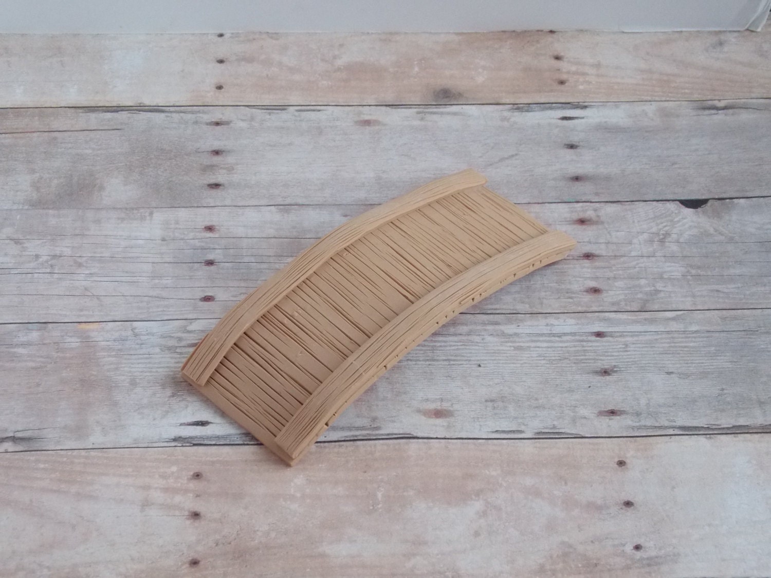 Fairy Garden Faux Wood Bridge - Etsy