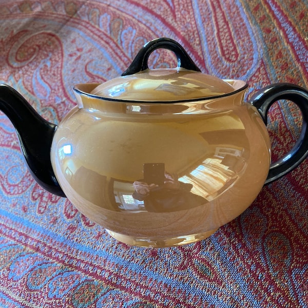 Lusterware Teapot - Etsy