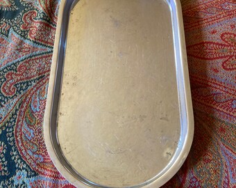 Vintage Metal Tray | Etsy