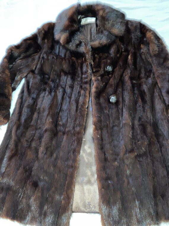 vintage fur coat mink - Gem