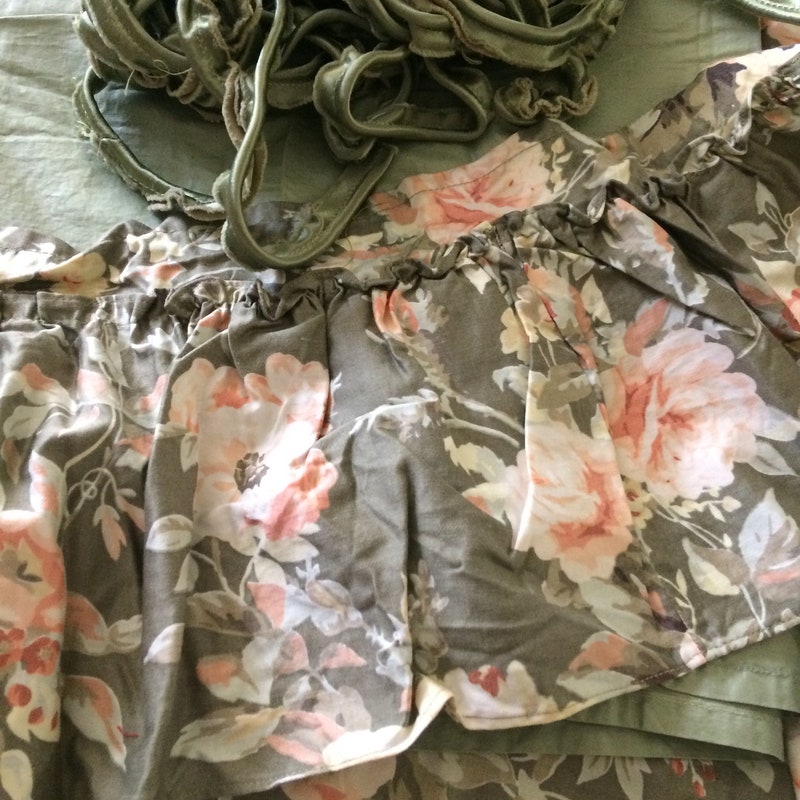 Floral Chintz Fabric - Etsy