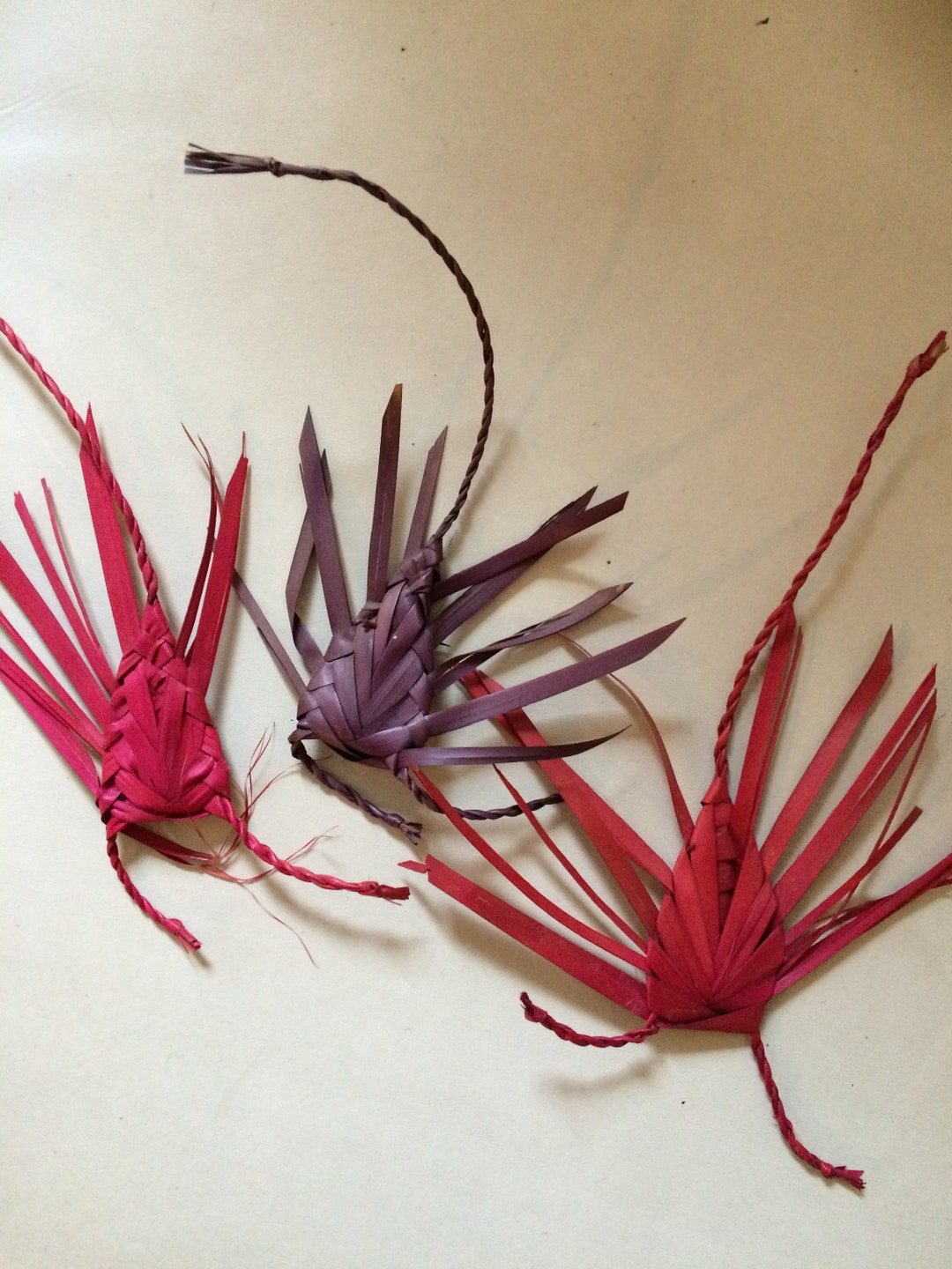 Vintage Straw Creatures - Etsy