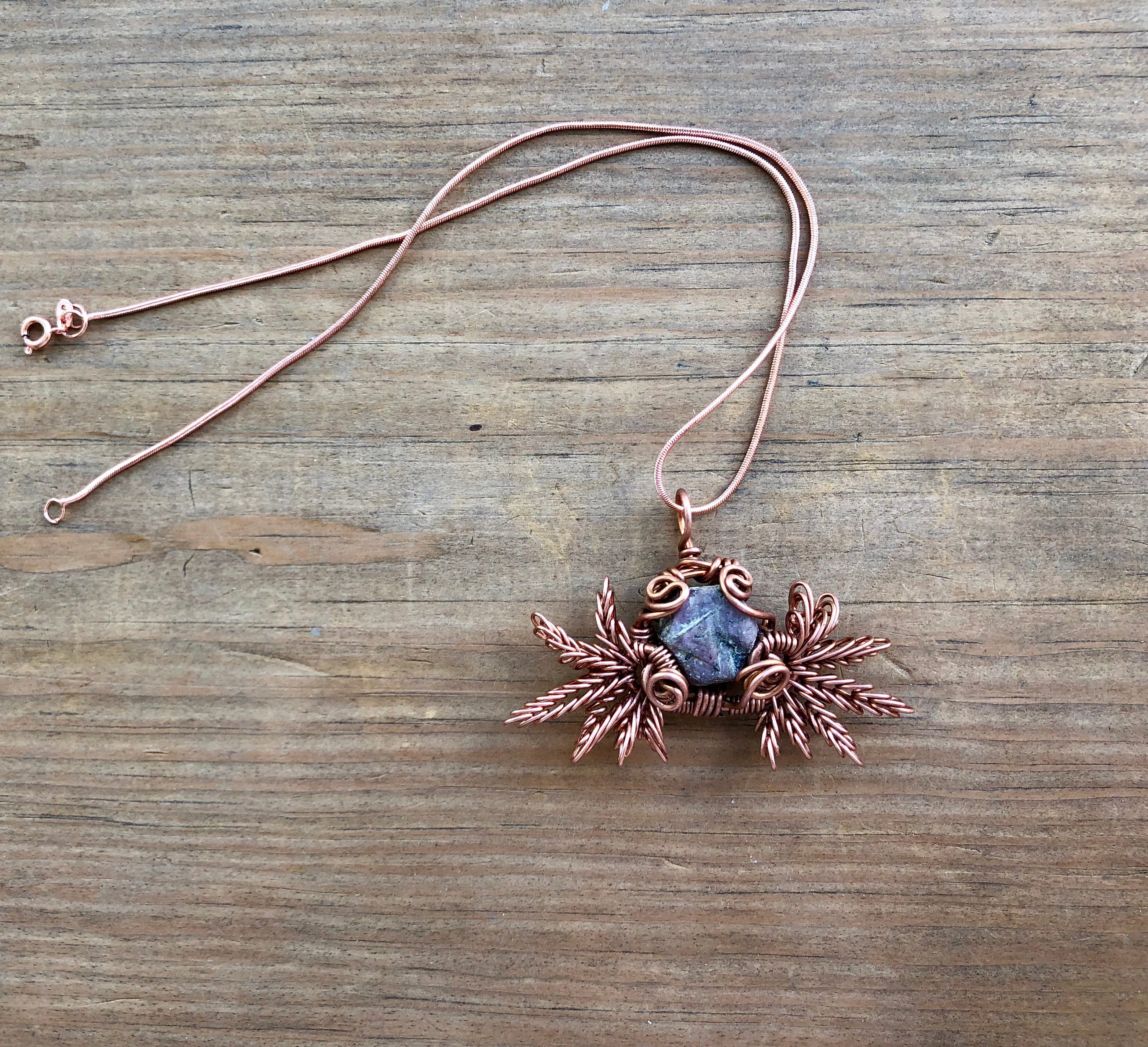 Ruby Angel Wings Healing Crystal Chakra Necklace - Etsy