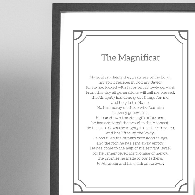 Magnificat - Etsy