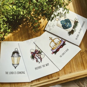 Printable Catholic Advent Cards Catholic Scripture Advent Calendar Gift ...