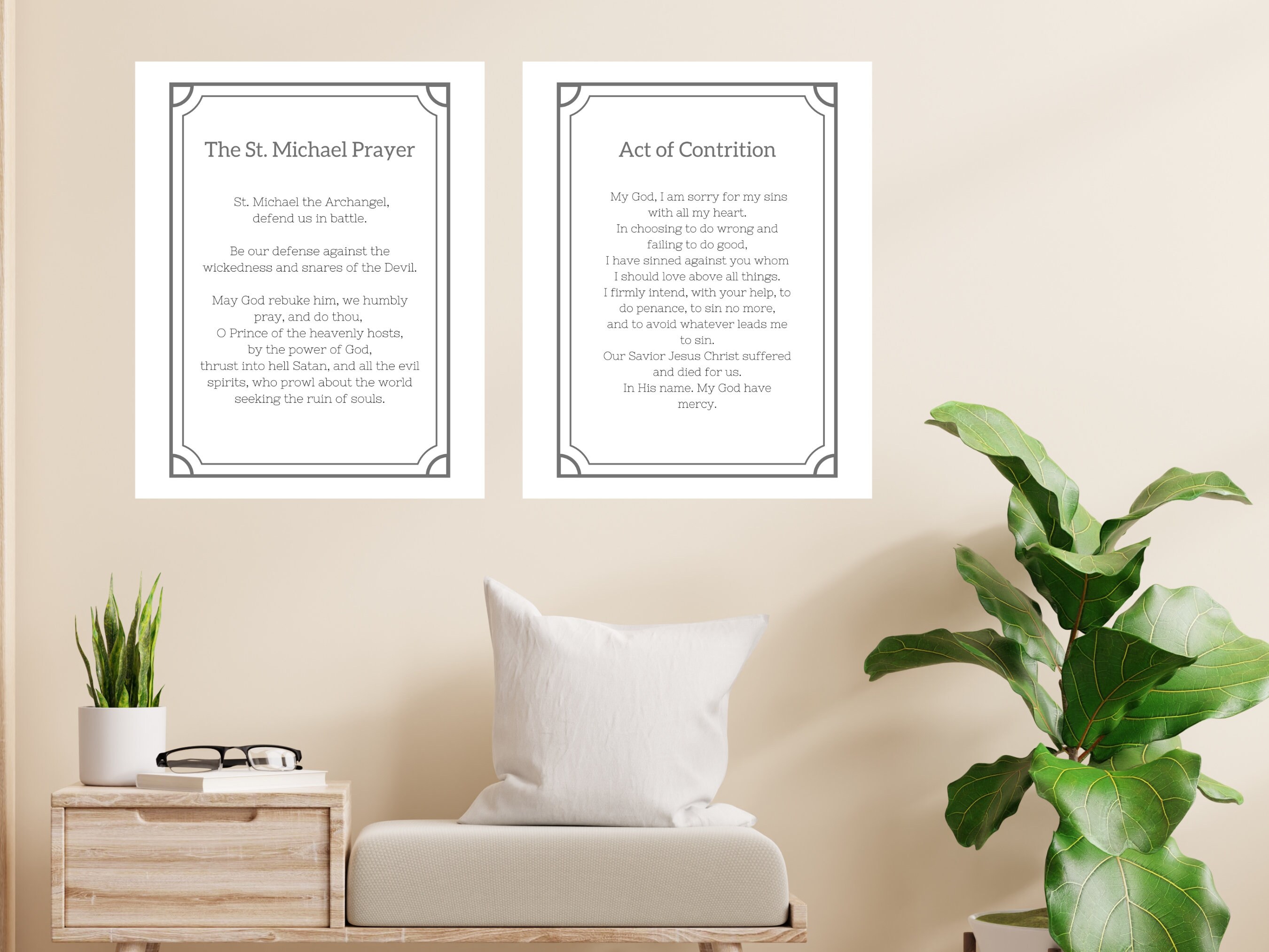 Memorare Prayer Card Memorare Print of Memorare Poster for - Etsy