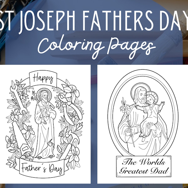 Catholic Children Coloring Pages - Etsy