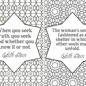 Edit Stein Coloring Pages for Catholic Kids Projects for Homeschool ...