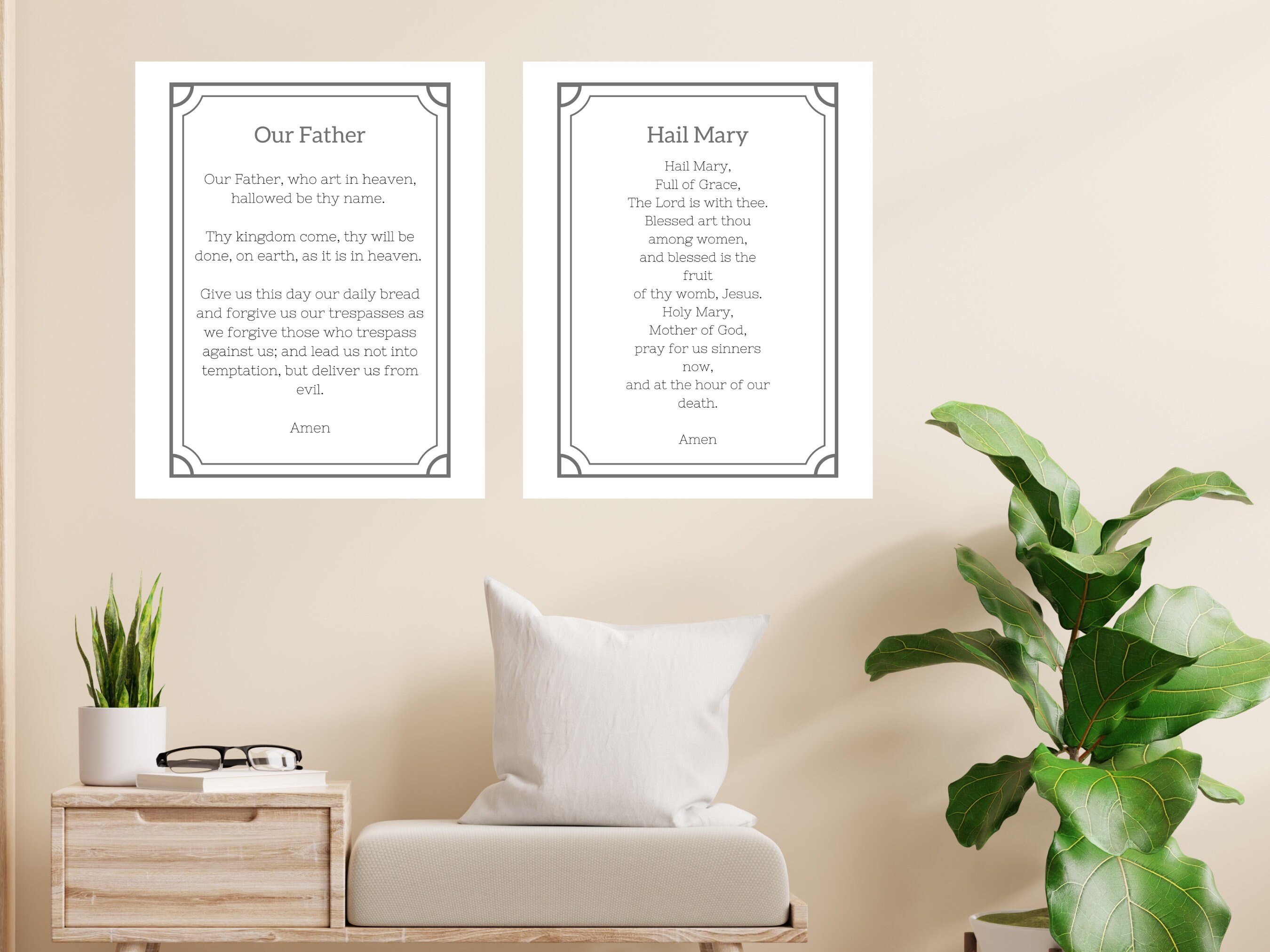 Nicene Creed Poster for Catholic Classroom Poster for Homeschool Prayer ...