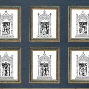 Ornate Printable Stations of the Cross Banner, Catholic Lent Devotional ...
