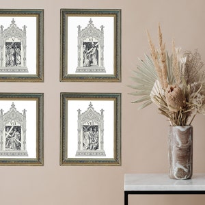 Ornate Printable Stations of the Cross Banner, Catholic Lent Devotional ...