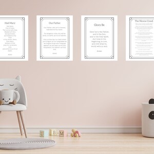 Nicene Creed Poster for Catholic Classroom Poster for Homeschool Prayer ...