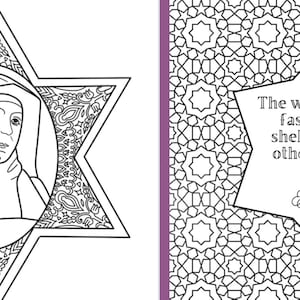 Edit Stein Coloring Pages for Catholic Kids Projects for Homeschool ...