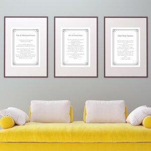 Memorare Prayer Card Memorare Print of Memorare Poster for Catholic ...