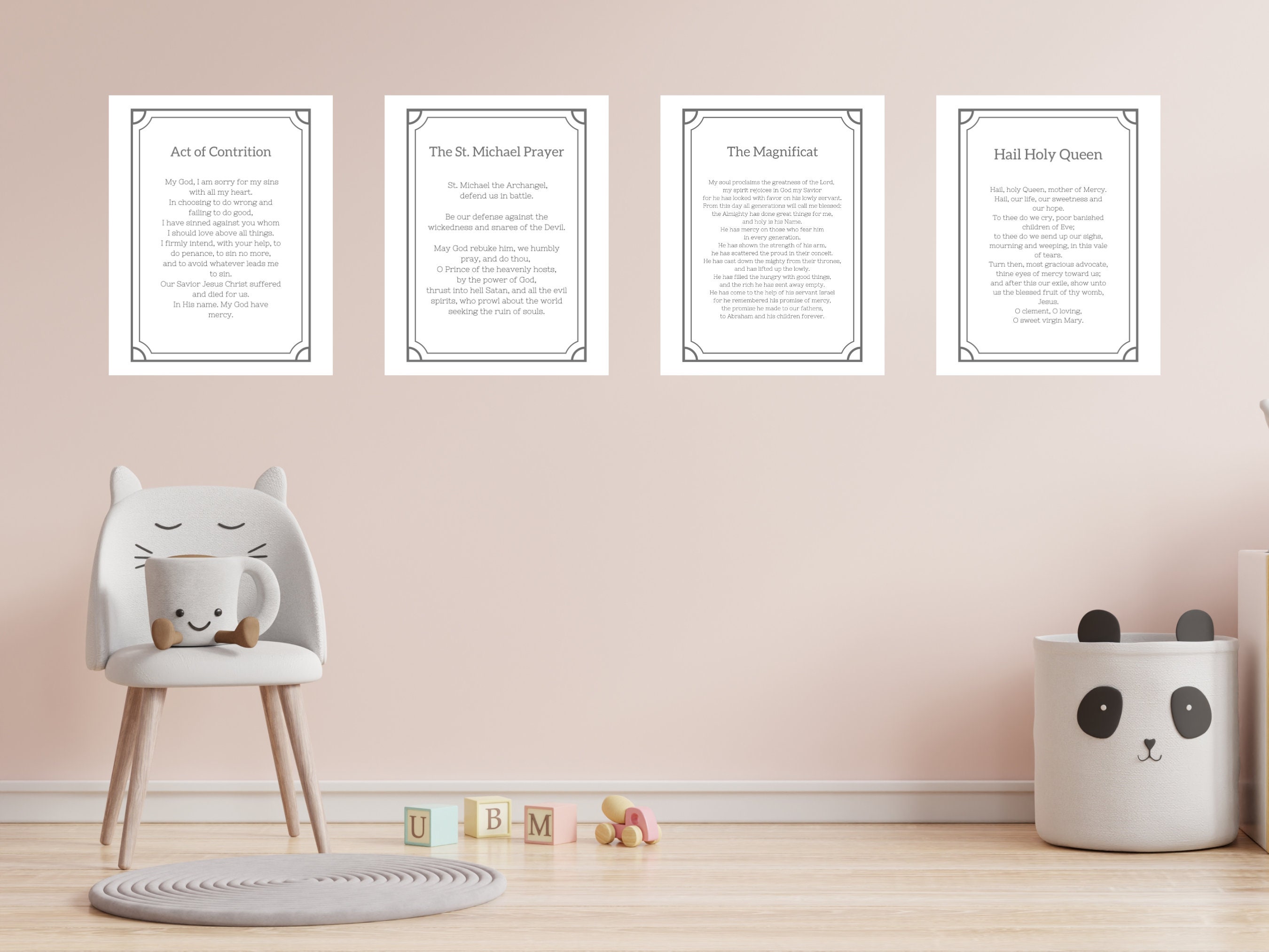 Memorare Prayer Card Memorare Print of Memorare Poster for - Etsy