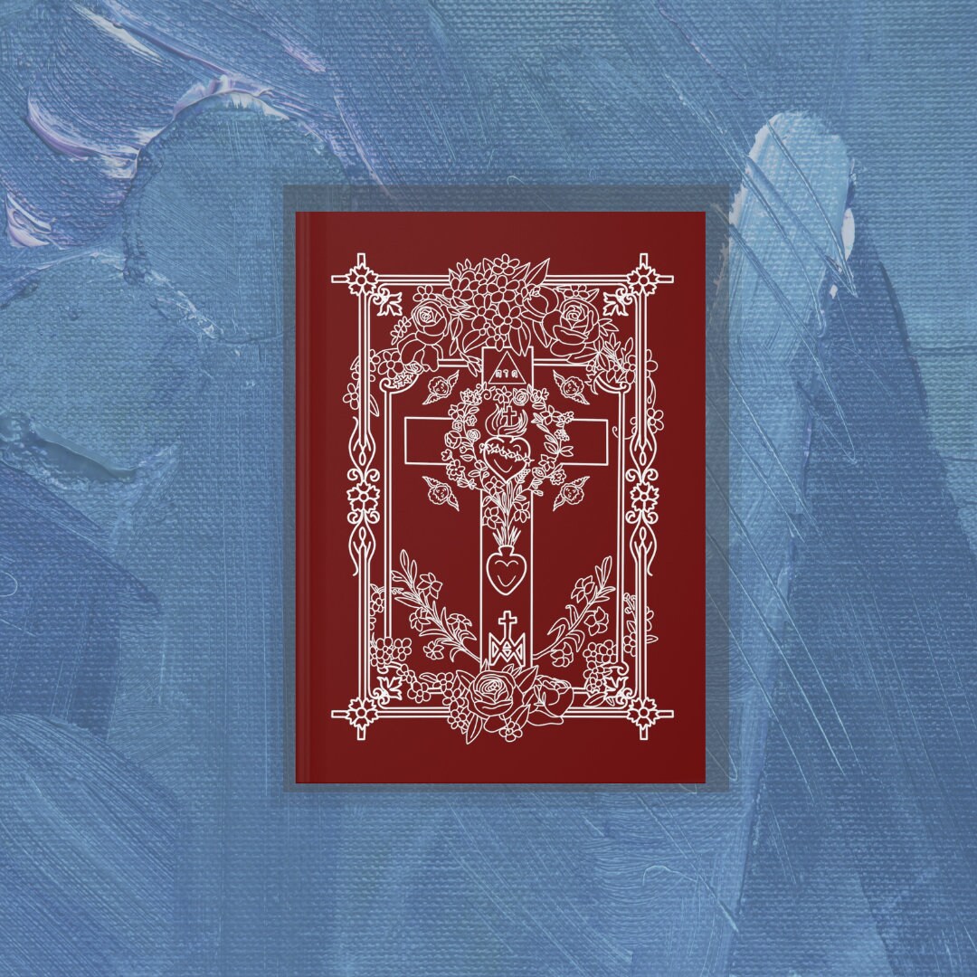 Scared Heart of Jesus Prayer Journal Gift for Catholic Confirmation ...