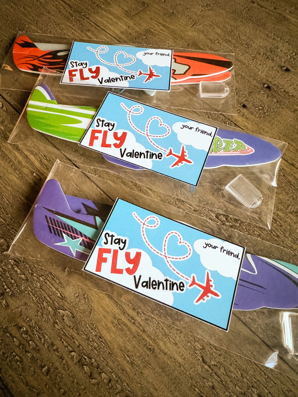 Stay Fly Valentine Airplane Valentines -- Printable Exchange Cards for ...